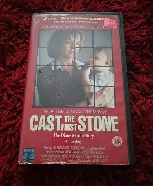 CAST THE FIRST Stone - Big VHS Ex Rental £8.10 - PicClick UK