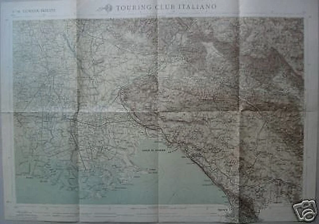GORIZIA_TRIESTE_PANZANO_MARANO_DUINO_MONFALCONE_MAPPA GEOGRAFICA ...