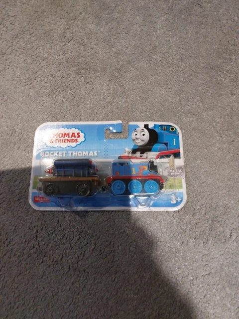 THOMAS AND FRIENDS Trackmaster Push Along Metal Train Engine - Rocket ...
