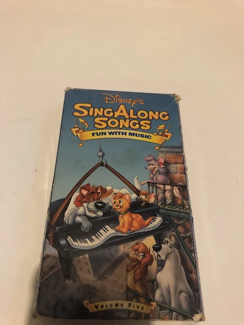 DISNEYS SING ALONG Songs - Fun With Music Volume 5 (VHS, 1993) £1.60 - PicClick UK