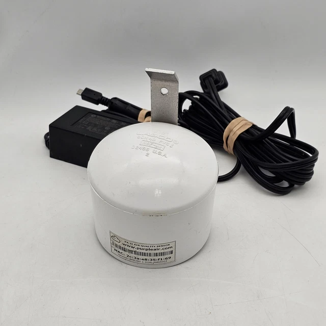 PURPLEAIR PA-II AIR Quality Monitor Sensor BME280 PMS5003 W/ Power ...