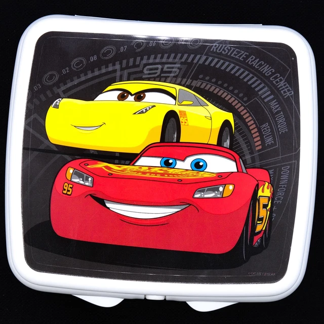 TUPPERWARE DISNEY CARS Lightning McQueen and Cruz Ramirez Sandwich ...