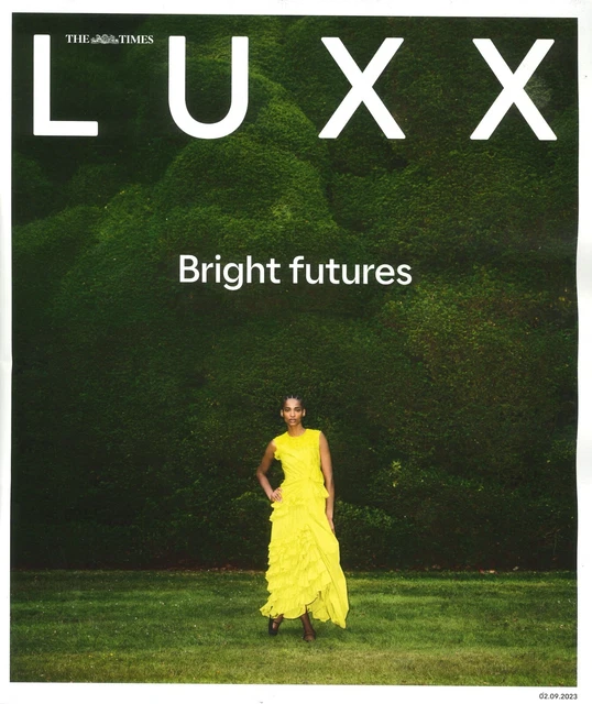 TIMES LUXX REVUE, Gwynnie, Tom Whipple, Lisa Grainger, Armani, Mode 2.9 ...