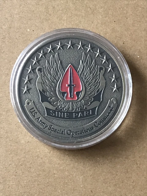 SPECIAL OPERATIONS COMMAND Challenge Coin EUR 9,92 - PicClick DE