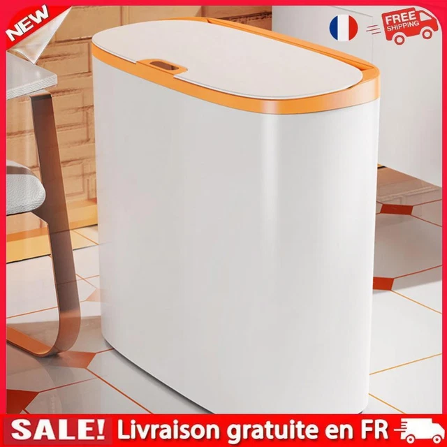 AUTOMATIC SENSOR NARROW Seam Storage Bucket Trash Can Multifunction for ...