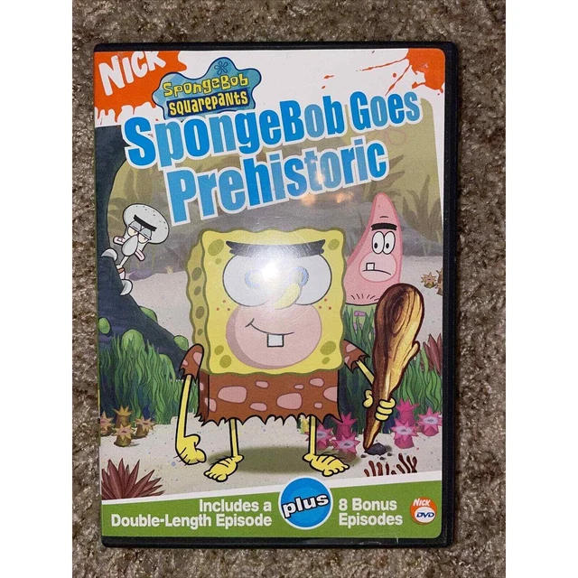 SPONGEBOB GOES PREHISTORIC DVD 2004 CASE ONLY EUR 12,86 - PicClick FR