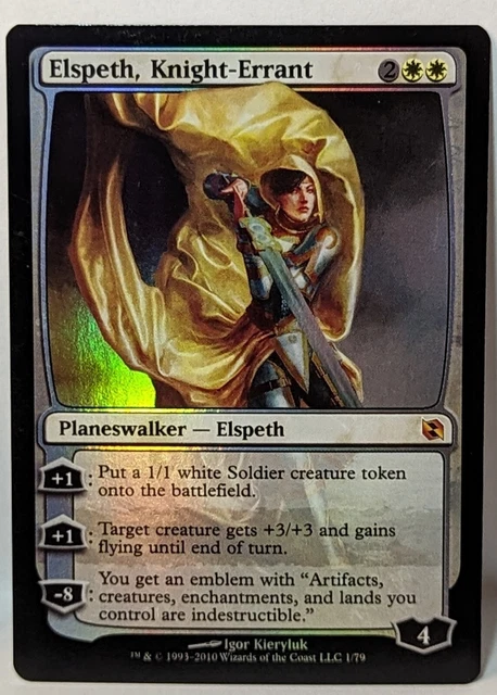 LP MTG ELSPETH, Knight Errant Magic The Gathering EUR 8,84 - PicClick FR