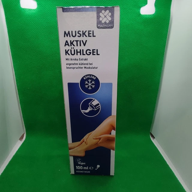 2 X MULTINORM Muskel Aktiv Kühlgel, á 100 ml (mit Arnika Extrakt ...
