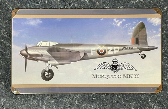 RAF MOSQUITO MK Ii Ww2 14 X 8 Vintage Style Metal Sign $38.43 - PicClick CA