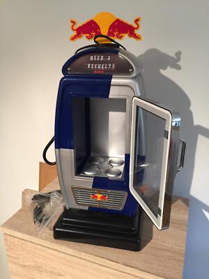 RED BULL DISPENSER fridge Minibar Original rarity for collectors £439. ...