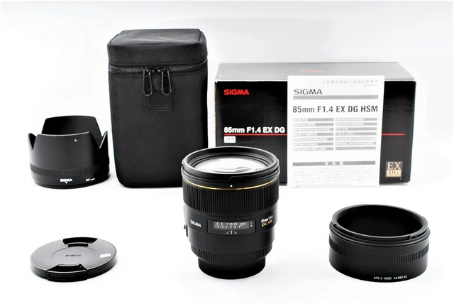 [N MINT IN BOX] Sigma 85mm f/1.4 DG DN Art for Sony E-Mount with Case ...