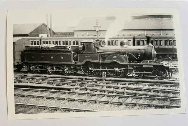 LSWR RAILWAY LOCOMOTIVE Photograph - 445 Class - 456 - D1011 £3.50 ...