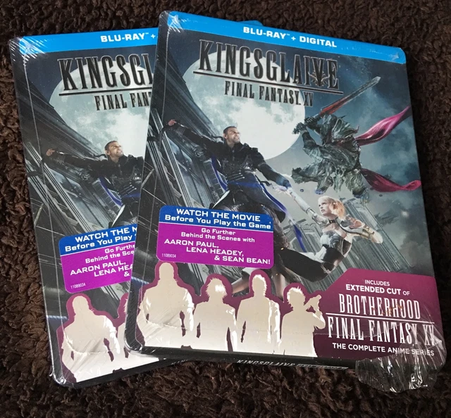 KINGSGLAIVE: FINAL FANTASY XV - Blu-ray - 2-Disc Set - SteelBook - 2016 ...