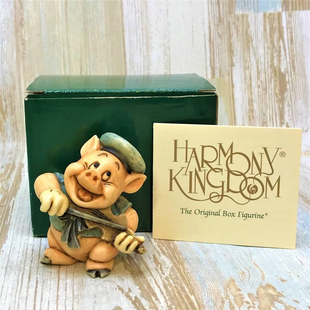 THE THREE LITTLE Pigs Praise Fiddler Straw Harmony Kingdom Disney ...