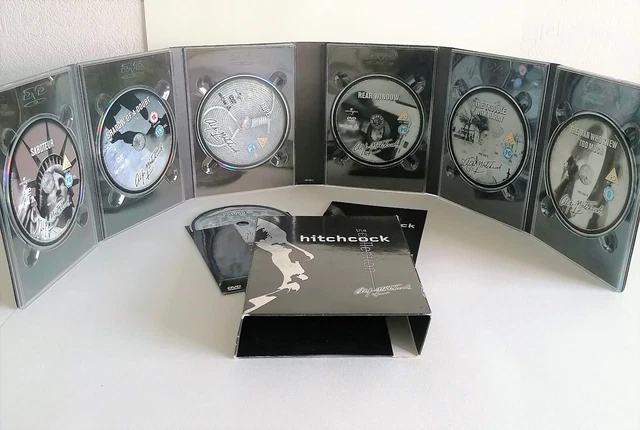 THE HITCHCOCK COLLECTION 7 Film Box Set Incl. Psycho Rear Window ...