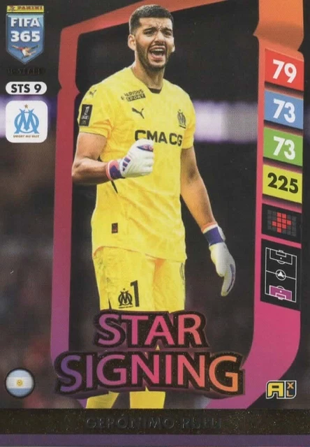 PANINI FIFA 365 2025 Star Signing STS 9 Gerónimo Rulli EUR 1,00 - PicClick DE