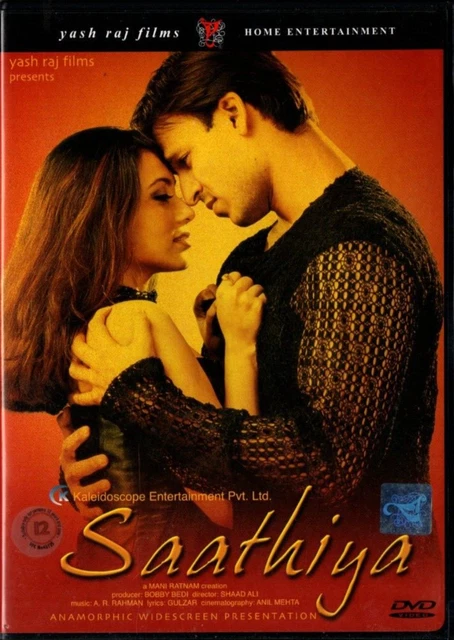 SAATHIYA - YRF BOLLYWOOD DVD. Rani Mukerji, Vivik Oberoi, Tanuja. £10. ...