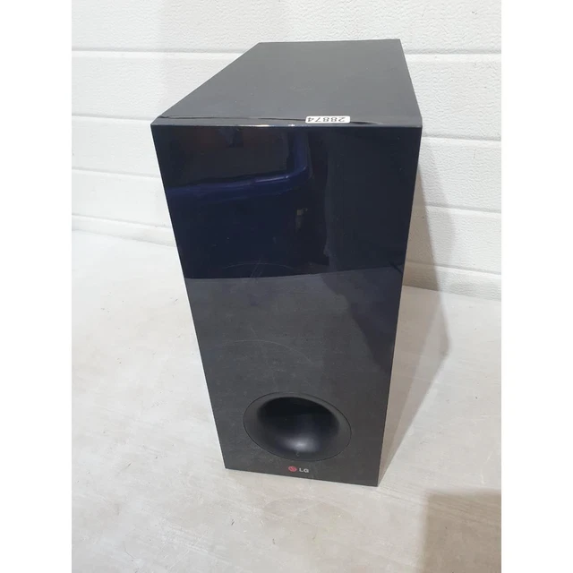 LG S33A1-D WIRELESS Active Subwoofer Black 42W for Home Theater System ...