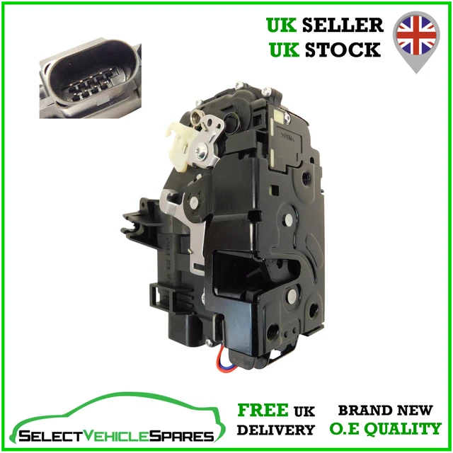 NEW AUDI TT Mk1 (8N) Drivers Front Right Door Lock Actuator Catch (9 ...