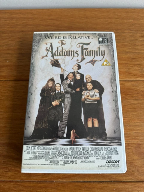 THE ADAMS FAMILY Big Box Ex Rental Version Vhs Video £15.99 - PicClick UK