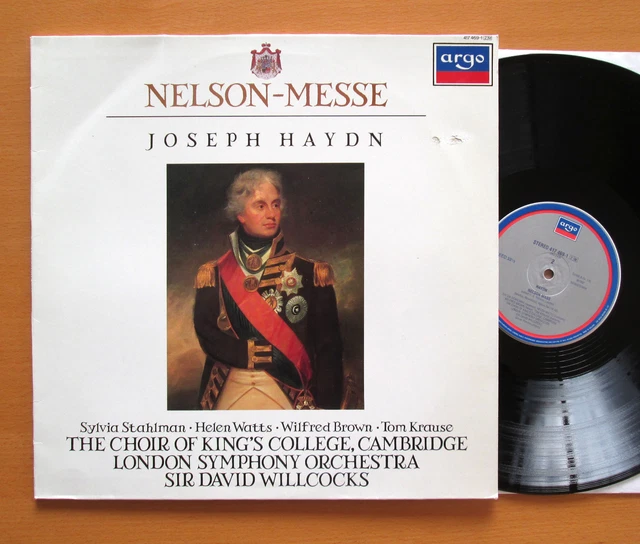 417 469-1 NELSON-MESSE Joseph Haydn King's College Willcocks ARGO ...