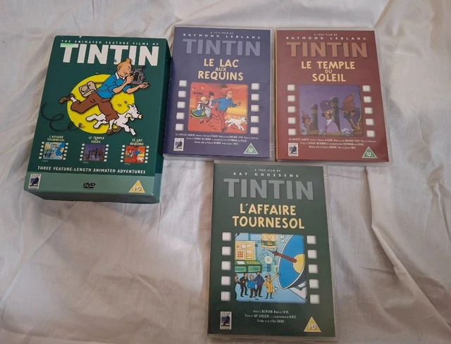 THE ANIMATED FEATURE films of TINTIN DVD Boxset - CG H47 £7.99 ...