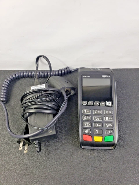 INGENICO DESK/3500 COLOR Display Counter-top Credit Card Terminal w ...