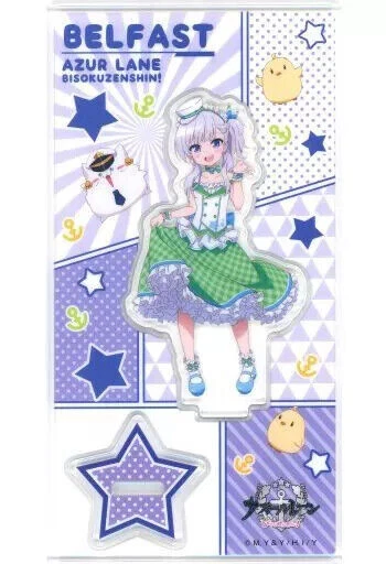 PANNELLO DI SUPPORTO acrilico Bell-Chan Azur Lane Bisoku Zenshin ...