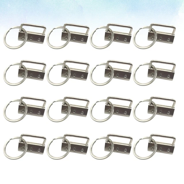25 PCS KEY Fob Findings Chain Keychain Clamps Crafts Fashion £11.29 ...