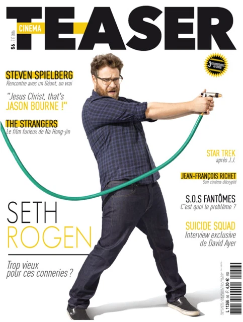 MAGAZINE CINÉMA TEASER n° 56 - SETH ROGEN / STAR TREK (NEUF) EUR 29,95 ...