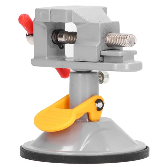 MINI SUCTION VISE Clamp Mini Bench Vice Universal Aluminum Alloy DIY ...