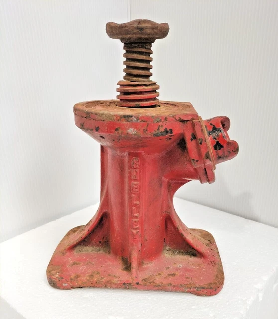 VINTAGE CAR JACK Cast Iron Shelley Double Lift Pat No 246894 ...