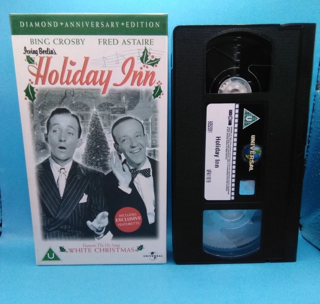 HOLIDAY INN BING Crosby Fred Astaire VHS PAL Rare Diamond Anniversary ...