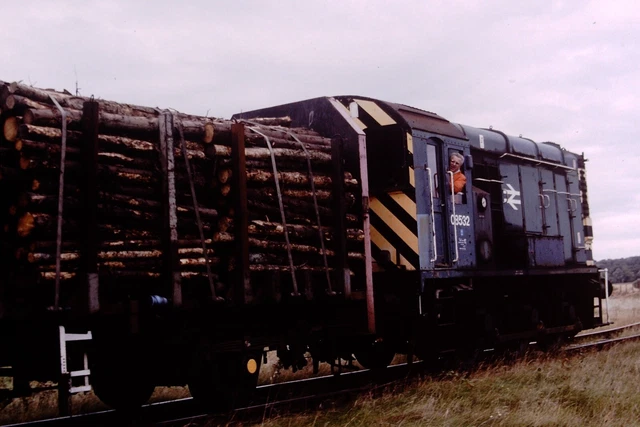 1992 BRITISH RAIL Diesel Loco 08532 Locomotive Slide Ref 3872 £3.19 ...