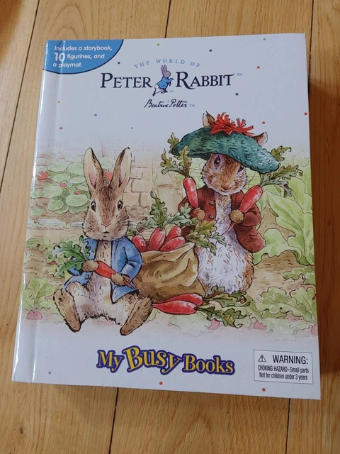 PETER RABBIT MY Busy Books With 10 Figures & A Play Mat NEW £6.99 ...