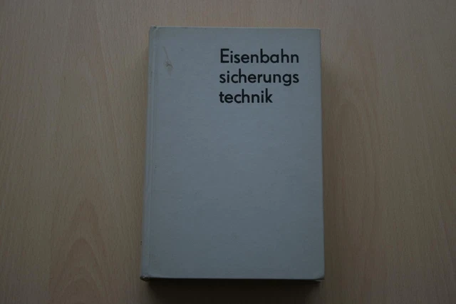 LEHRBUCH DR: EISENBAHNSICHERUNGSTECHNIK [DDR Reichsbahn Transpress 1967 ...