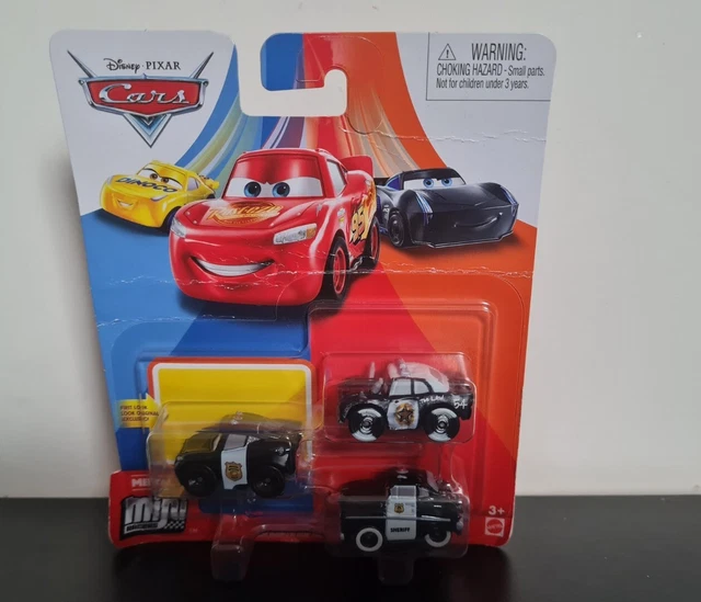 DISNEY PIXAR CARS Sheriff Deputies Series Metal Mini Racers £20.00 ...