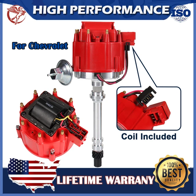 GM HEI DISTRIBUTOR 9000RPM 8362 For Chevy GMC 350 454 SBC BBC MSD Coil ...