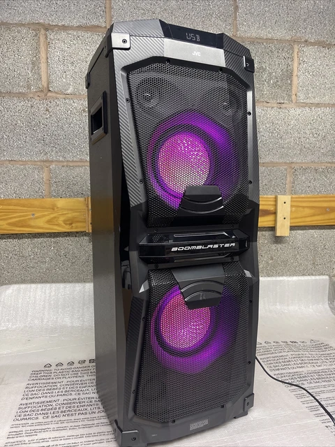 JVC MX-D528B 200W Bluetooth Megasound Party Speaker Black £89.99 ...