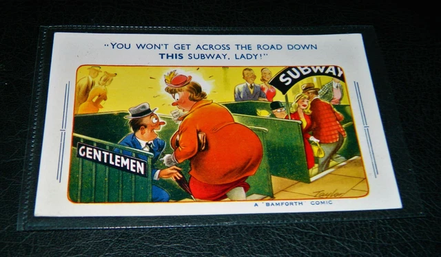 VINTAGE BAMFORTH COMIC Series Postcard No.1630 Illustrted By Taylor ...