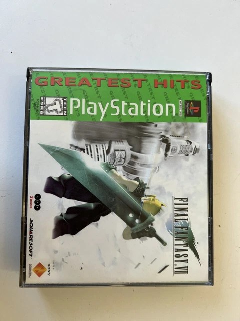 FINAL FANTASY VII (Sony PlayStation 1 PS1, 1997) EUR 18,40 - PicClick FR