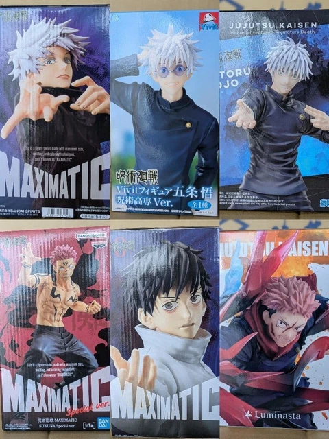 JUJUTSU KAISEN 6 figure: Satoru Gojo, Sukuna, Yuta Otokotsu, Yuji Kojo ...