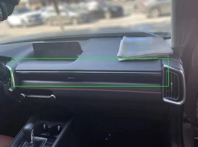 FOR MAZDA CX-50 2023-2024 Carbon Fiber Center Console Instrument Dash ...