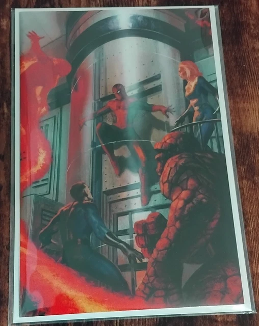 AMAZING SPIDER-MAN #1 fac-similé Gabriele Dell'Otto variante vierge ...