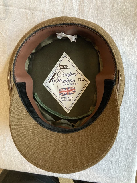 BRITISH ARMY OFFICERS and WO1s (FAD) Service Dress Cap, MILITARY PEAK ...