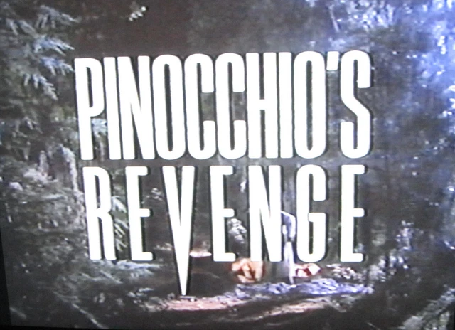 PINOCCHIO'S REVENGE VHS 1996 Trimark Horror No Box Rental Killer Doll £ ...