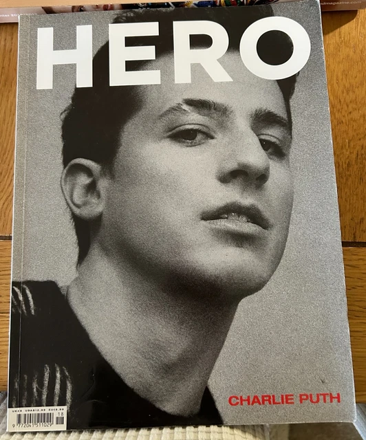 HERO MAGAZINE NO.18 - Charlie Puth - Winter/Spring 2017/18 £9.99 ...
