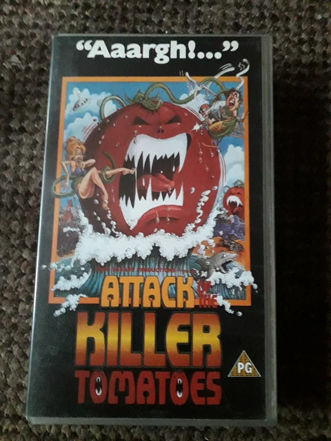 ATTACK OF THE Killer Tomatoes Vhs PAL 1995 First Independent Cult ...