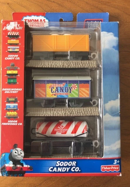RARE THOMAS AND Friends Trackmaster Sodor Candy Co. NEW IN PACKAGE ...
