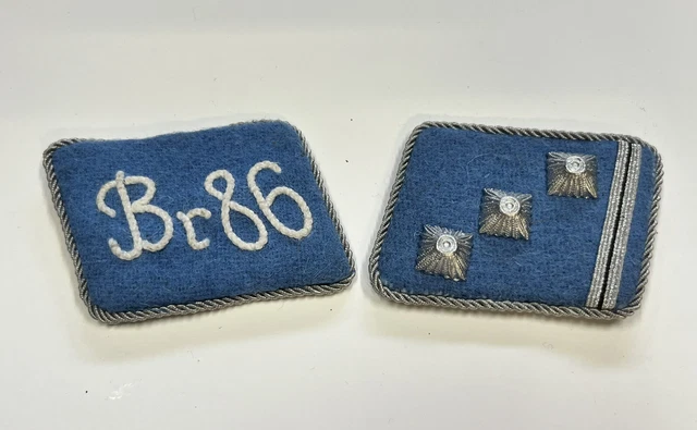 WWII WW2 GERMAN Stormtroopers Military Group Br86 Collar Tabs Patches w ... WWII WW2 GERMAN Stormtroopers Military Group Br86 Collar Tabs Patches w ...